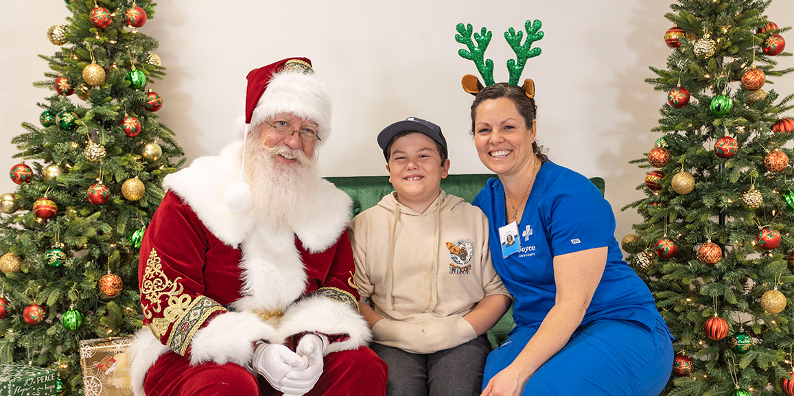 Joyce Sponsors Santa Pics Benefiting Cystic Fibrosis | Joyce Press