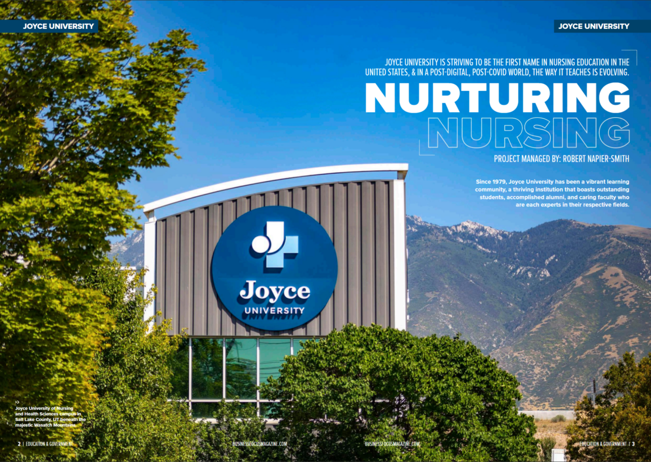 Joyce is Featured in Business Focus Magazine | Press